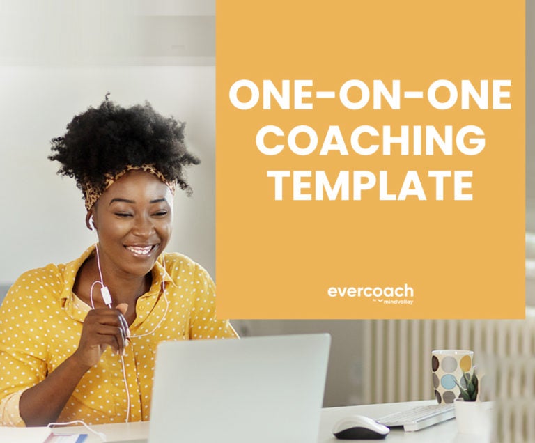 One-on-One Coaching Template by Evercoach